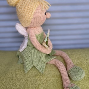 Knitting Pattern. PDF Digital Download. Lily the Flower Fairy and ...