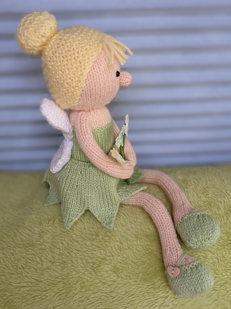 Knitting Pattern. PDF Digital Download. Lily the Flower Fairy and ...