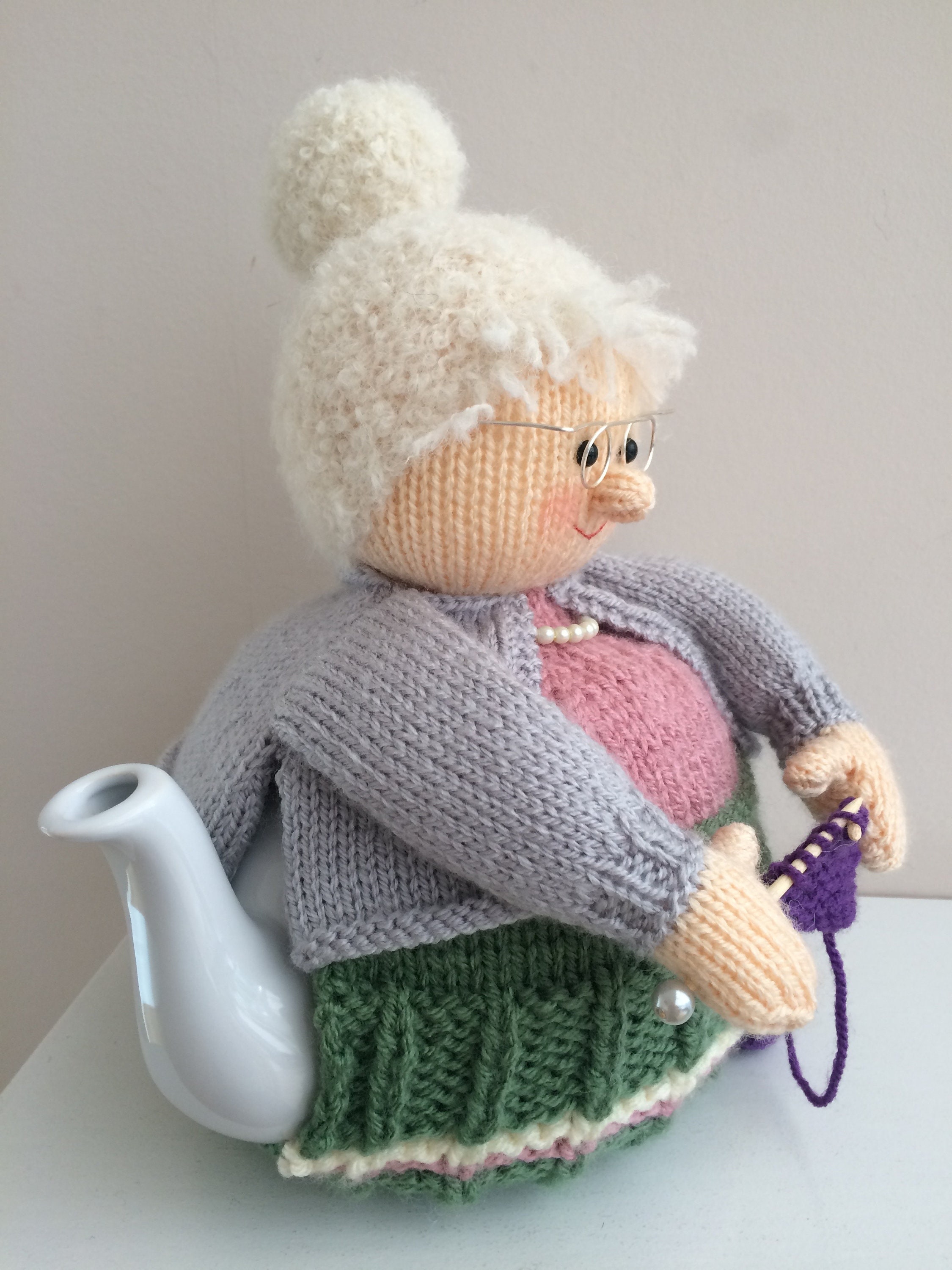 Tea Cosy Knitting Pattern. PDF Digital Download.knitting Nana - Etsy