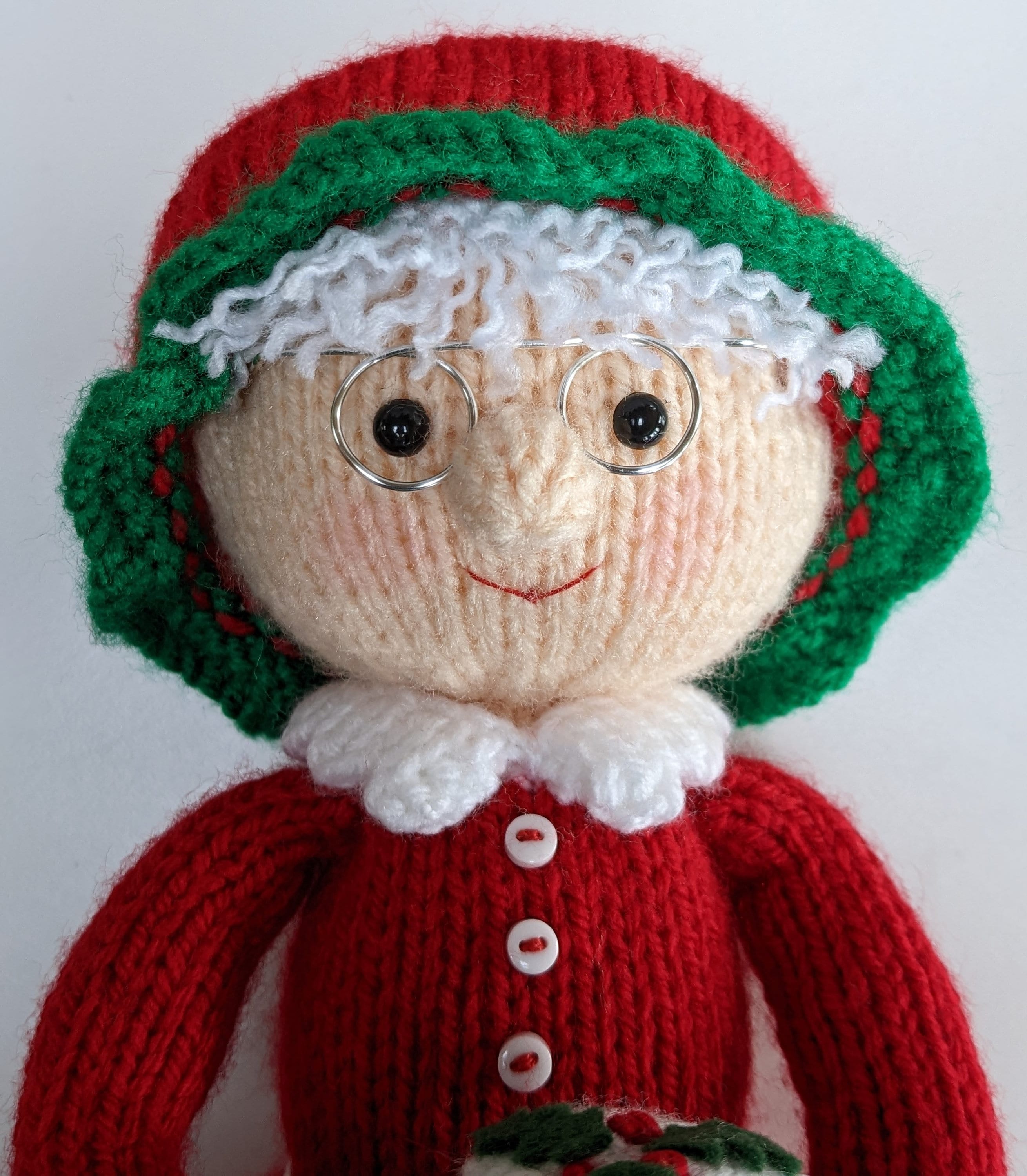 Knitting Pattern. PDF Digital Download. Mrs Claus Shelf Sitter Pattern ...