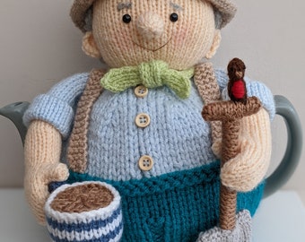 Tea Cosy Knitting Pattern. PDF Digital Download. Betty the | Etsy UK