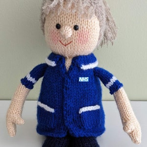 Knitting Pattern. PDF Digital Download. Maggie & Mary, Nurse and ...