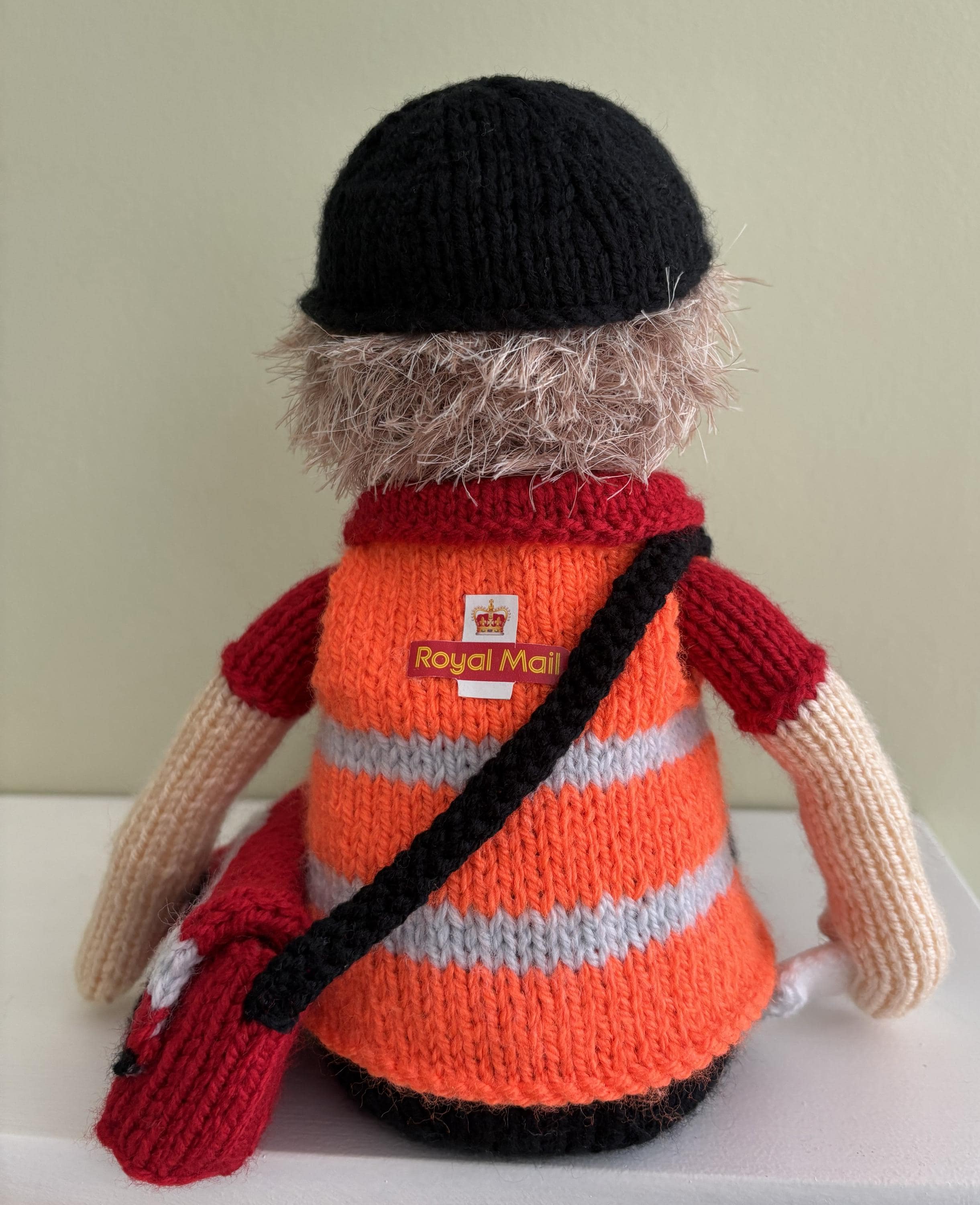 Knitting Pattern. PDF Digital Download. Postman Pete Shelf Sitter ...