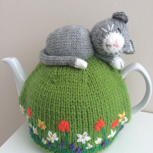 Tea Cosy Knitting Pattern. PDF Digital Download. Betty the - Etsy