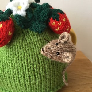 Tea Cosy Knitting Pattern. PDF Digital Download. Pesky Mouse Tea Cosy ...