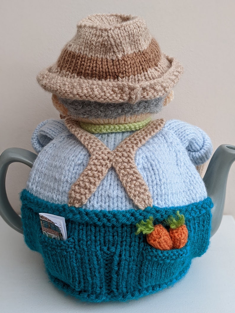 Tea Cosy Knitting Pattern. PDF Digital Download. Monty on the - Etsy