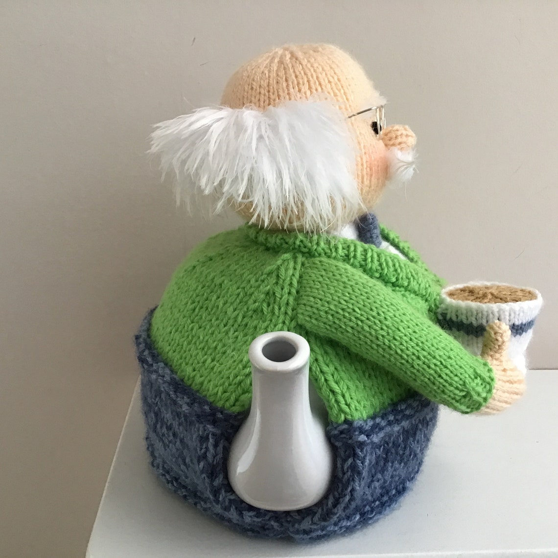 Tea Cosy Knitting Pattern. PDF Digital Download. Grandpa.cosypots ...