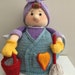 Knitting Pattern. PDF Digital Download. Santa Claus Shelf Sitter ...