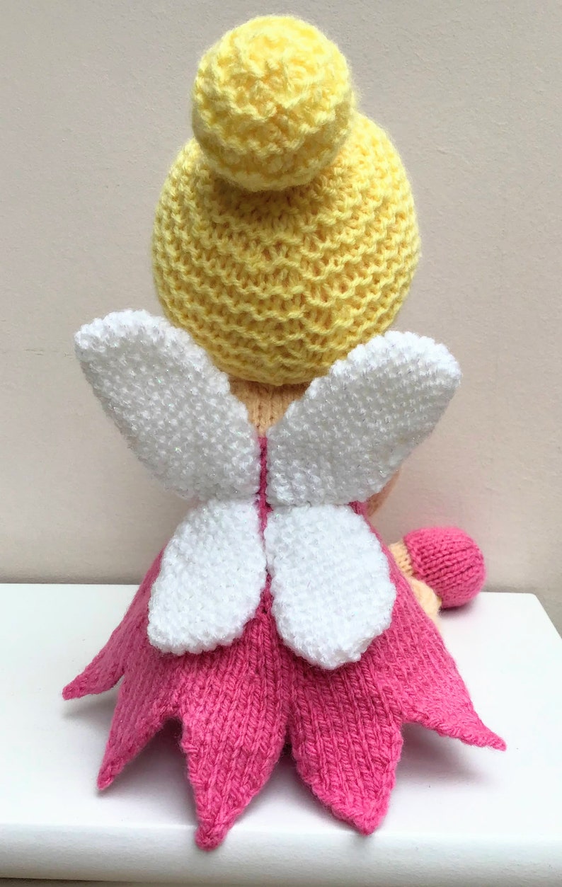 Knitting Pattern. PDF Digital Download. Lily the Flower Fairy - Etsy