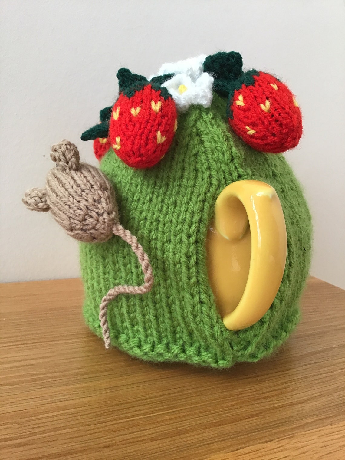 Tea Cosy Knitting Pattern. PDF Digital Download. Pesky Mouse - Etsy