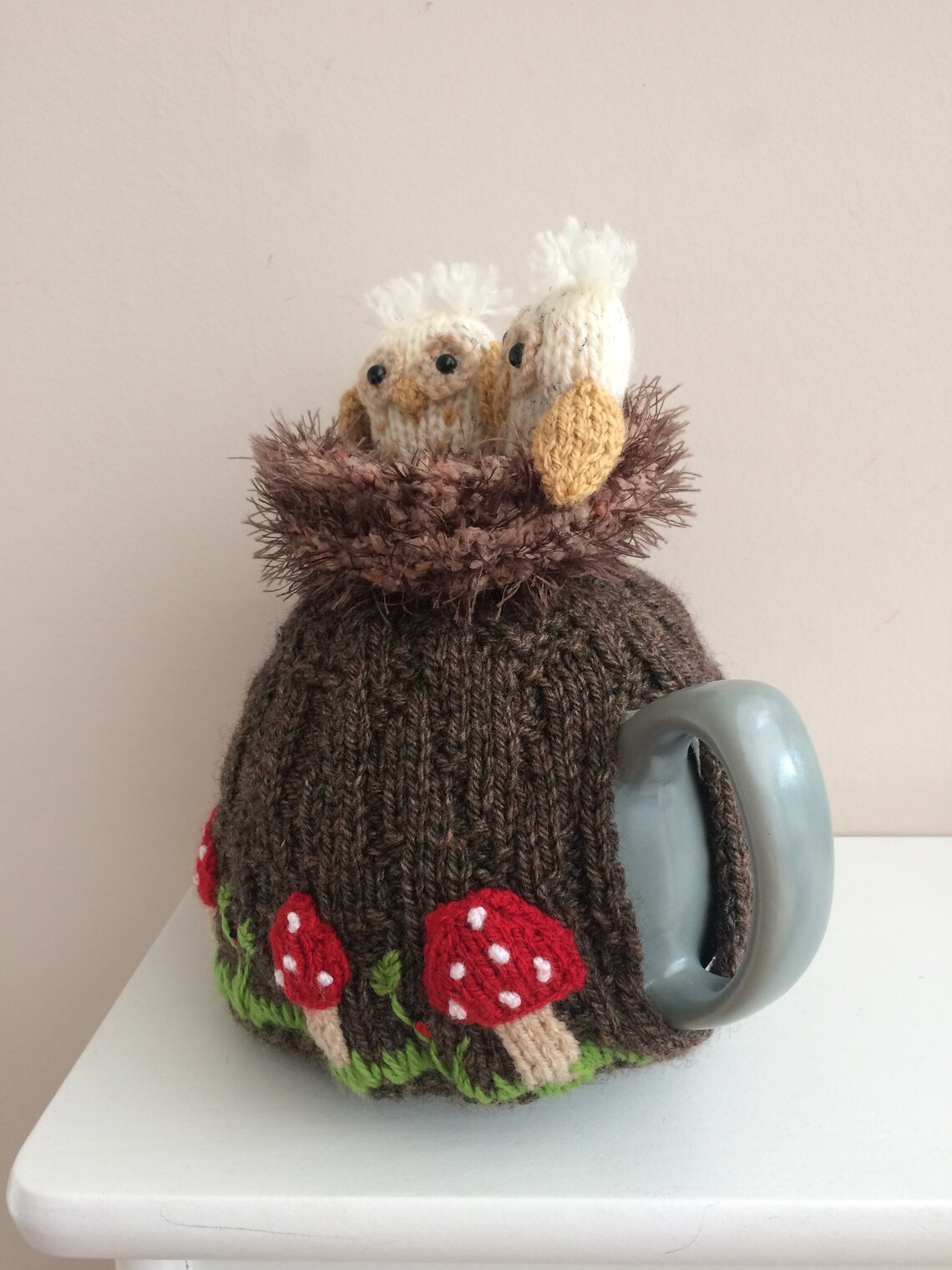 Tea Cosy Knitting Pattern. PDF Digital Download. Owlets in the - Etsy ...