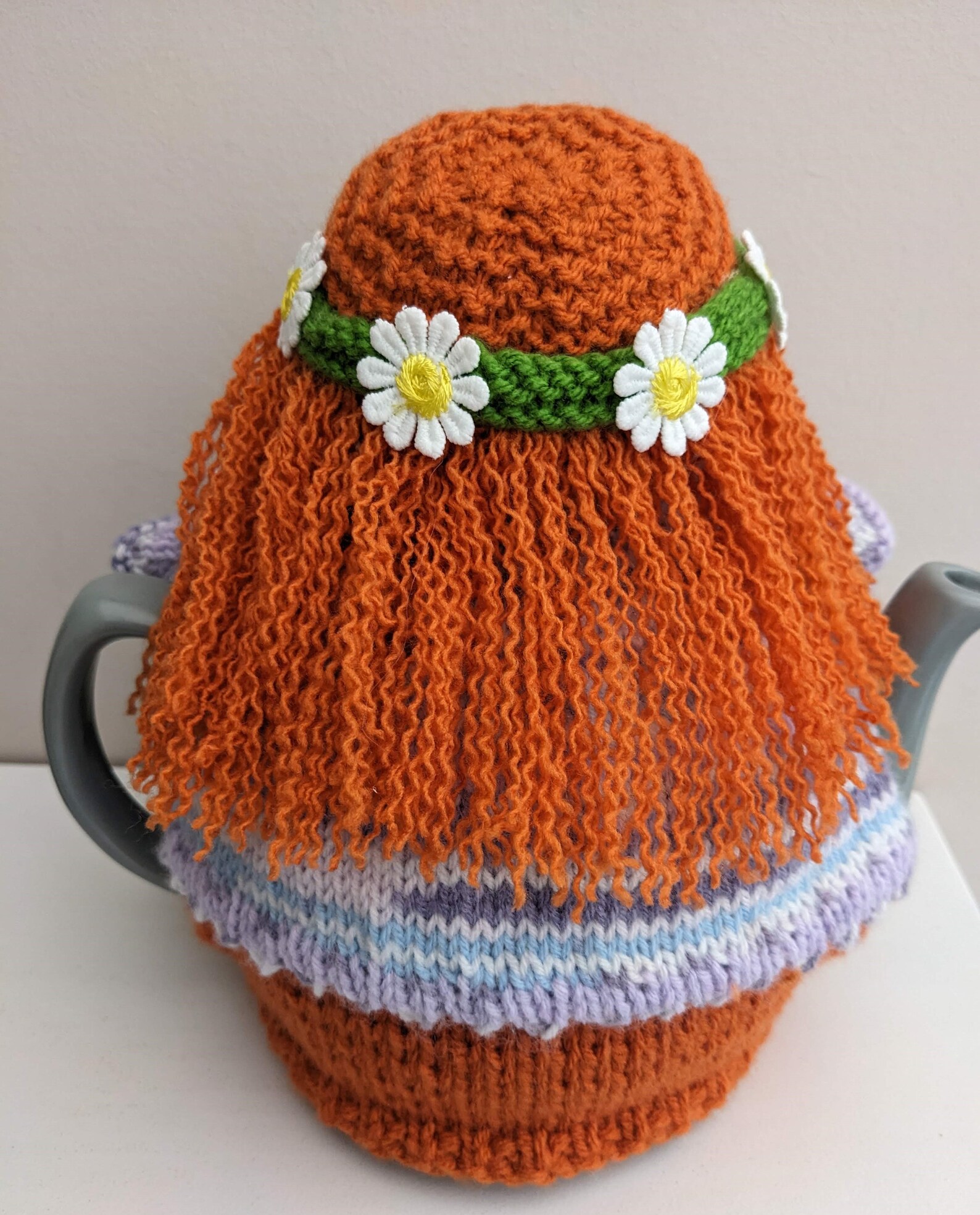 Tea Cosy Knitting Pattern. PDF Digital Download. Happy Hippy. Tea Cosy ...