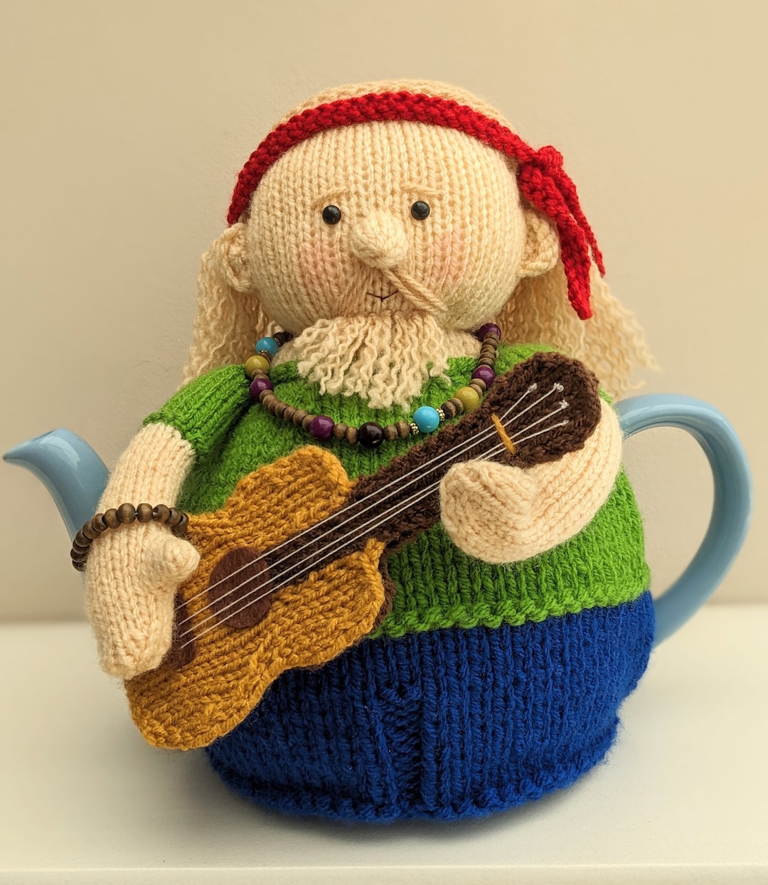Tea Cosy Knitting Pattern. PDF Digital Download. Mr Happy Hippy. Tea ...