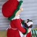 Knitting Pattern. PDF Digital Download. Mrs Claus Shelf Sitter Pattern ...