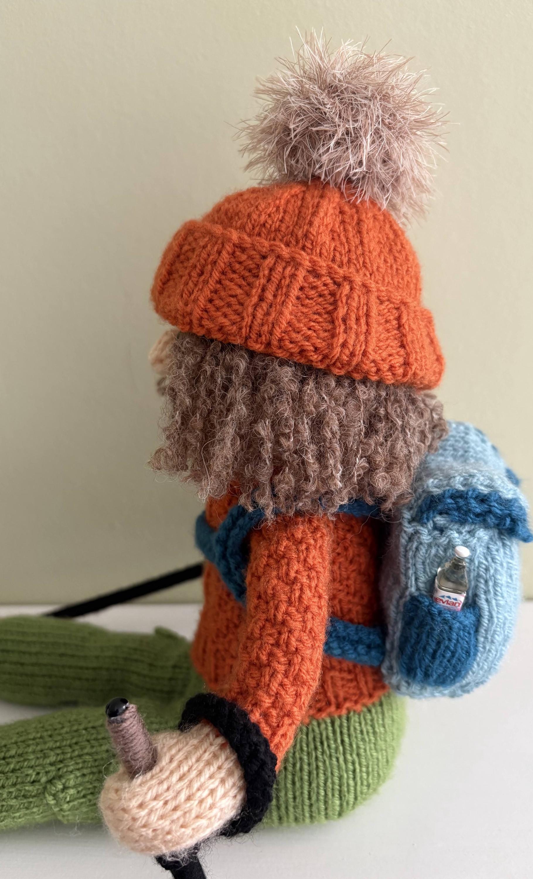 Knitting Pattern. PDF Digital Download. Hetty and Henry Go Hiking Shelf ...
