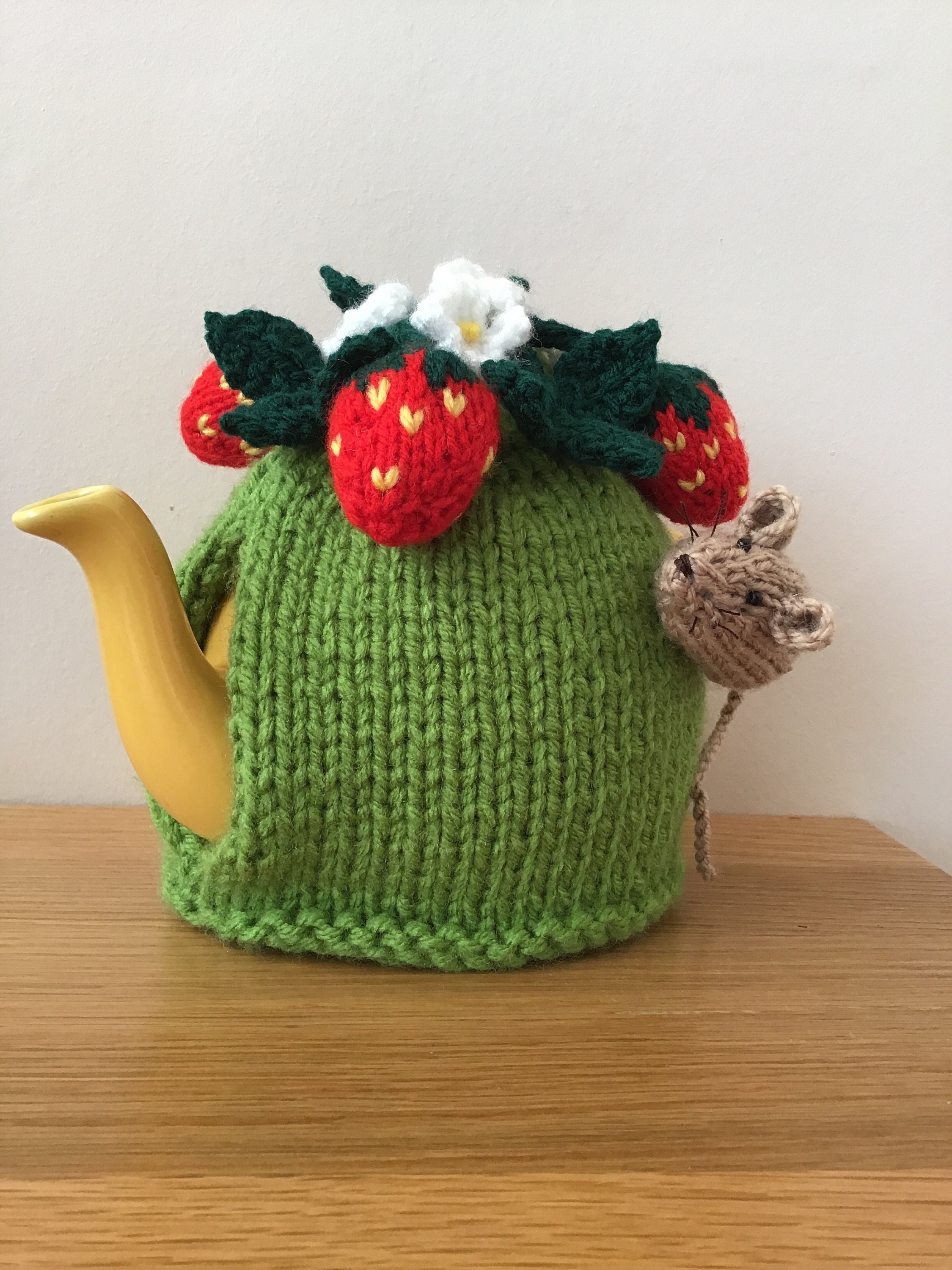 Tea Cosy Knitting Pattern. PDF Digital Download. Pesky Mouse - Etsy ...