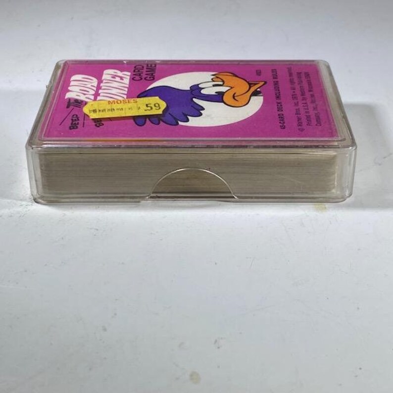 1976 Whitman the Road Runner Card Game Road Runner Family - Etsy