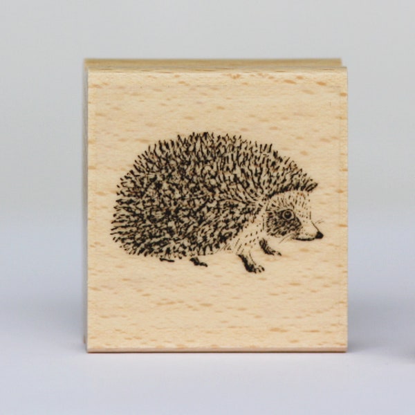 Hedgehog Stamp - Etsy