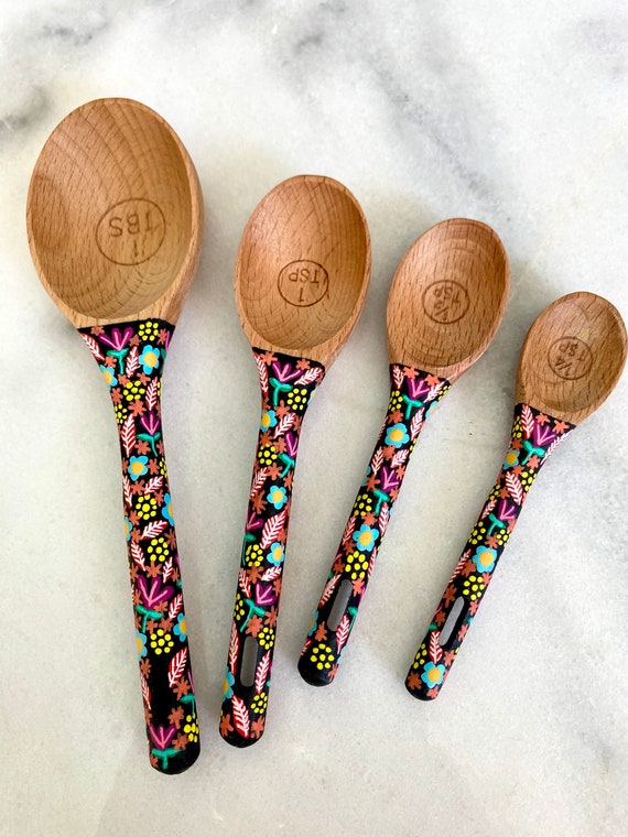 Colourful Measuring Spoons Baking Spoons Measuring Cups - Etsy