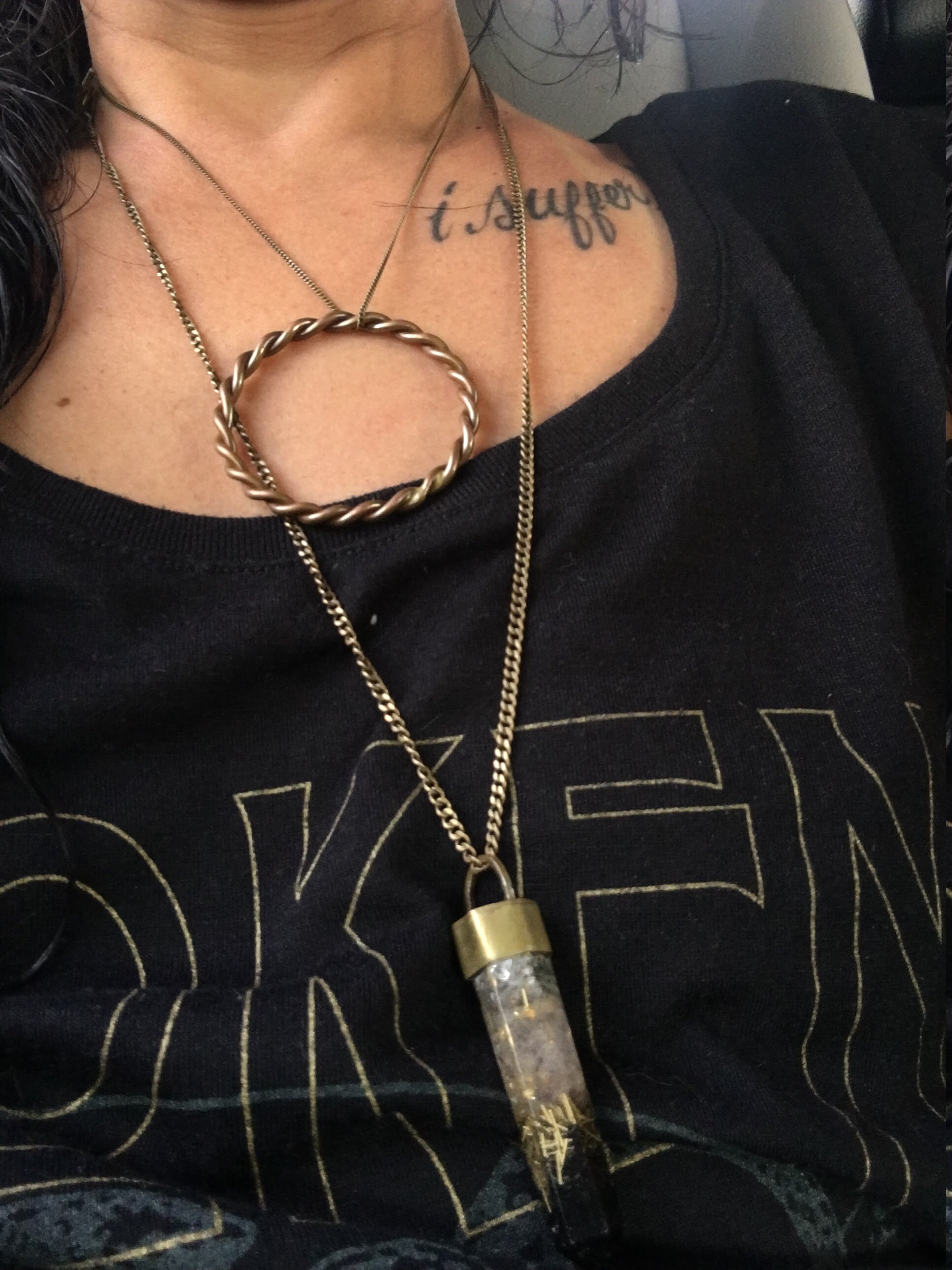 Pendant Emf Emf Protection Brass Chakra Wifi Protection Copper, Rf ...