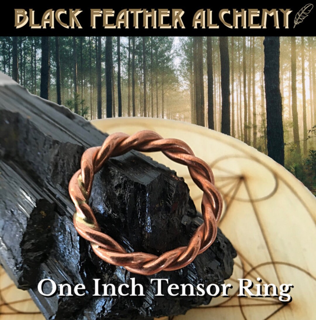 Ring - Emf- Emf Protection - Brass - Chakra - Wifi Protection - Copper ...