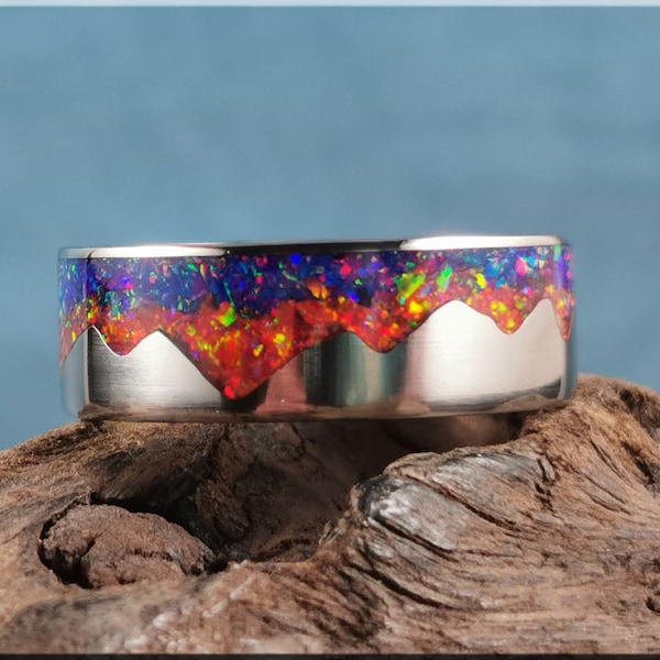 Sunset Ring - Etsy