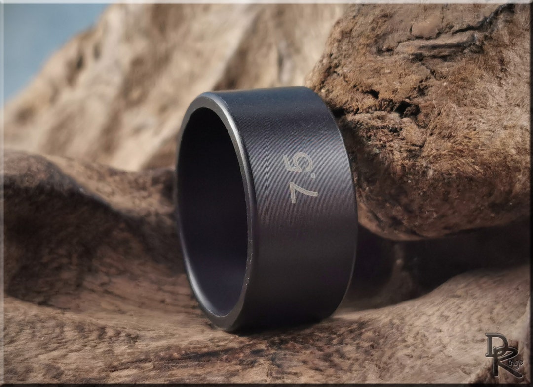 Exact Fit 10mm Delrin Ring Sizers: US Sizes 7 17 in Comfort Fit Profile ...