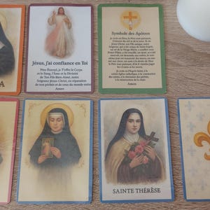 Catholic Devotion Cards – Personalized Prayer, Scripture Verse or Saint ...