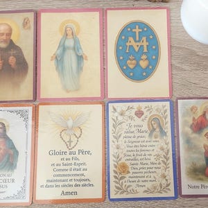 Catholic Devotion Cards – Personalized Prayer, Scripture Verse or Saint ...