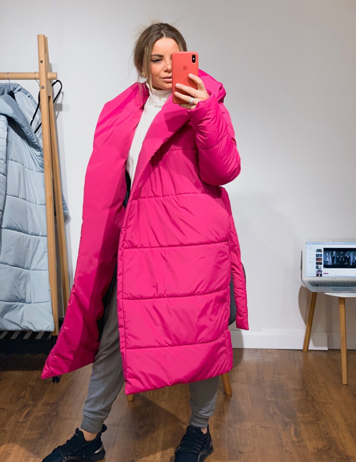 Oversized Puffer Jacket Oversize Parka Thick Puffa Down Coat Jacket ...