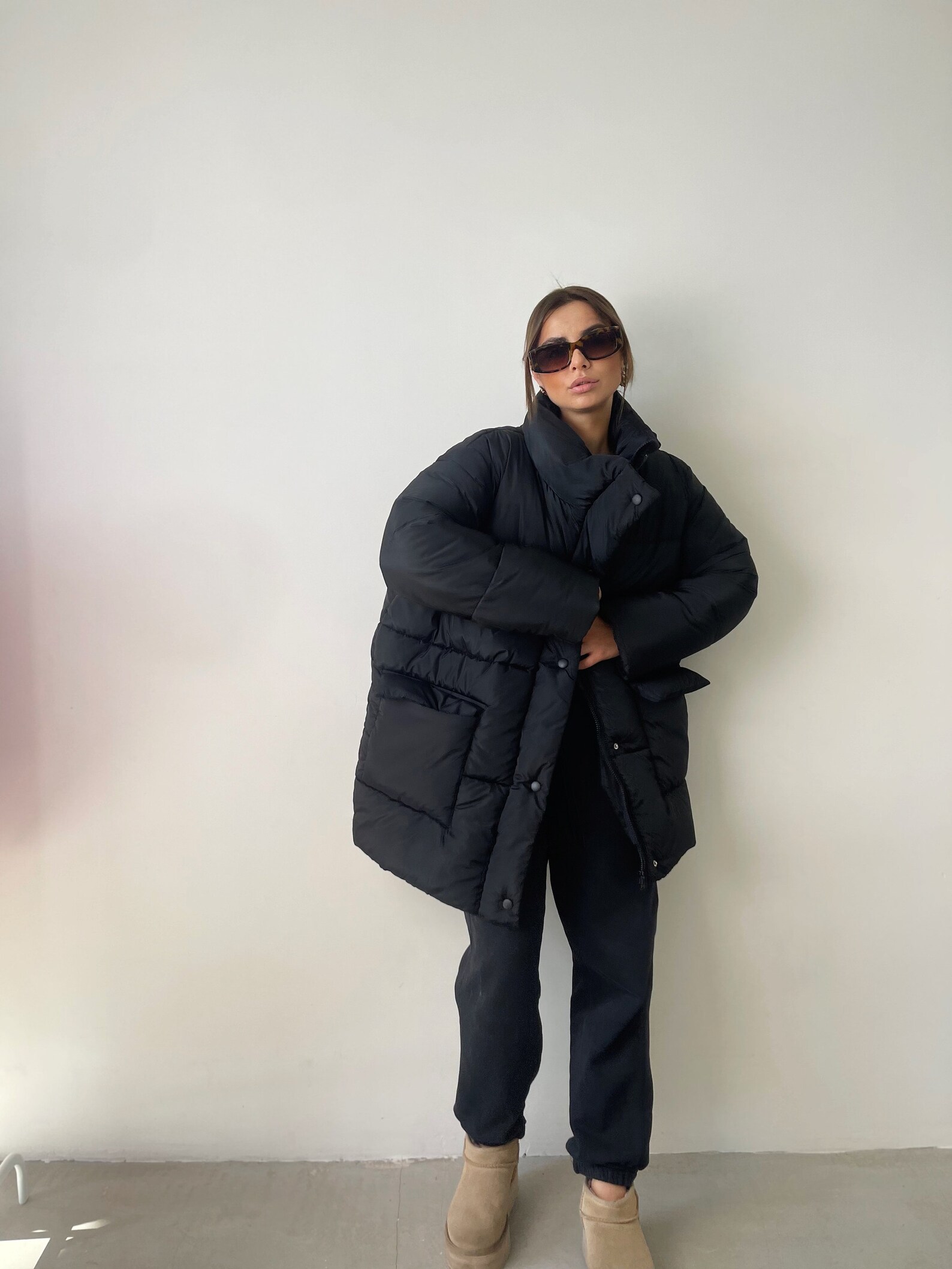 Oversized Puffer Jacket Oversize Parka Thick Puffa Down Coat Jacket ...