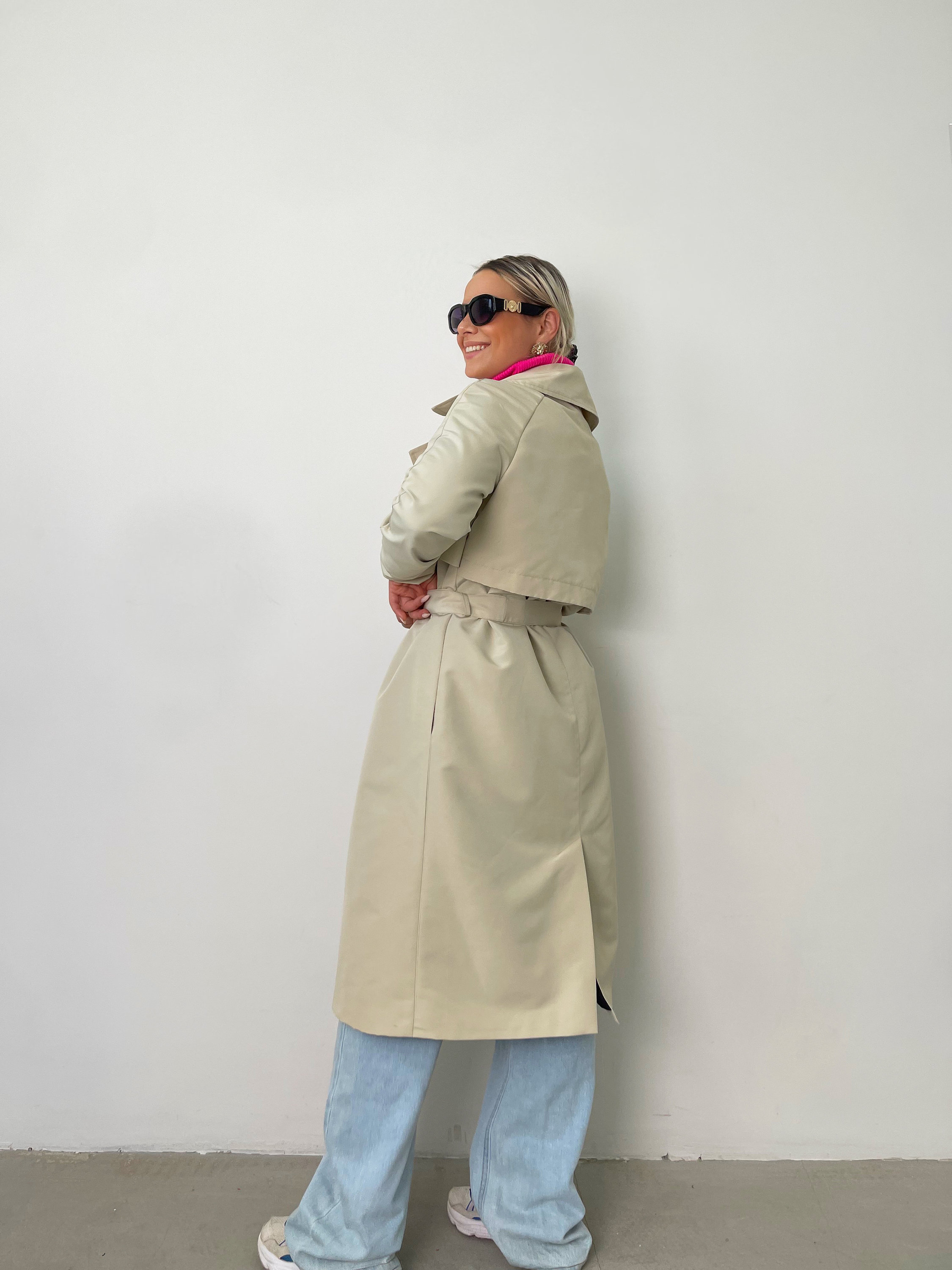 Beige Trench Coat Womens Coat Women Jacket Fall Coat Women Clothing ...
