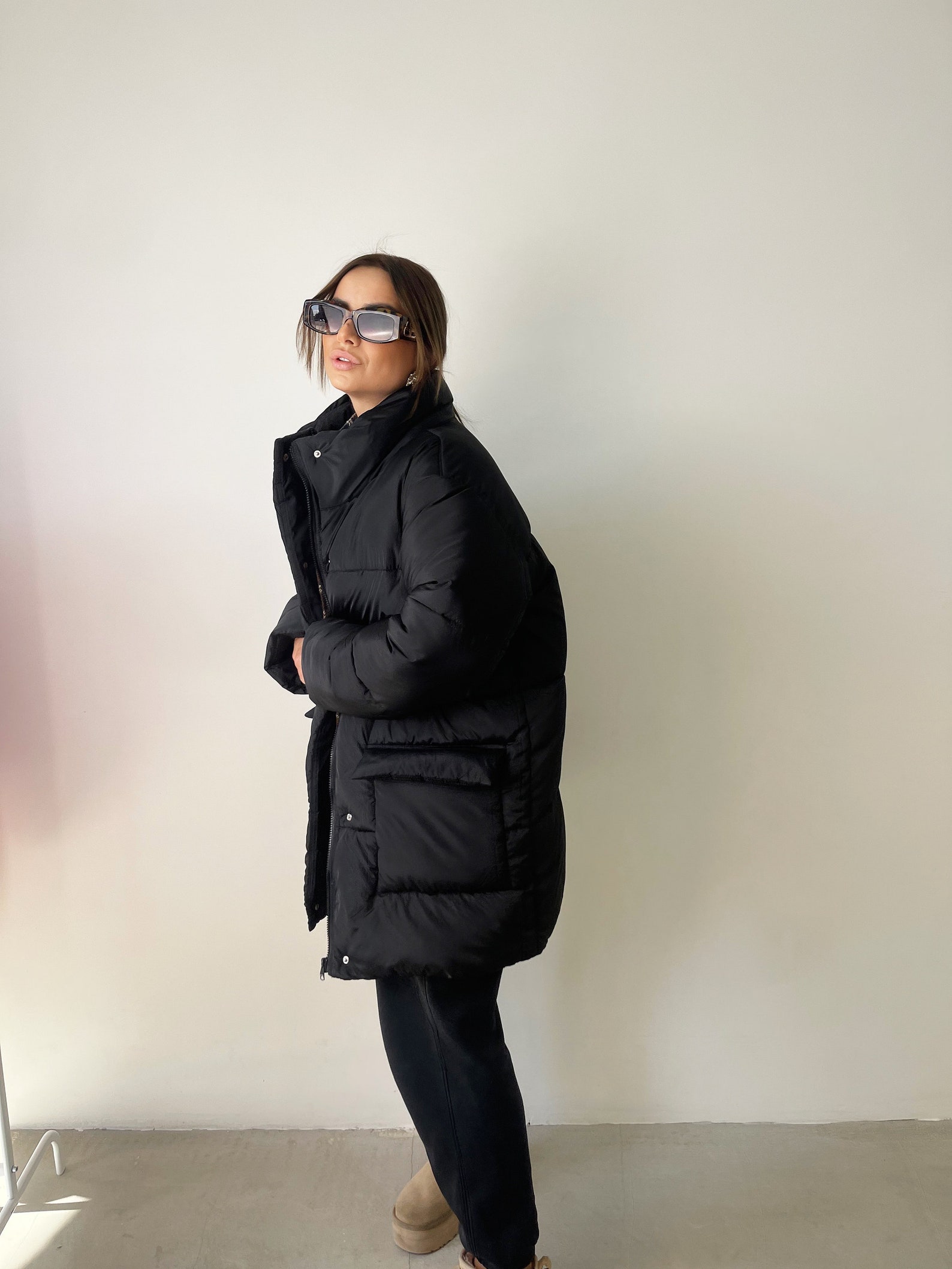 Oversized Puffer Jacket Oversize Parka Thick Puffa Down Coat Jacket ...