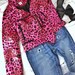 Leopard Print Short Jacket for Women Biker Jacket for Women - Etsy
