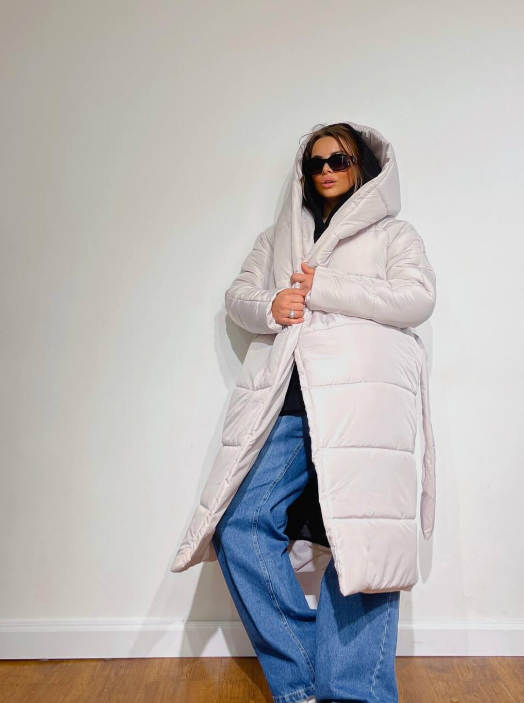Oversized Puffer Jacket Oversize Parka Thick Puffa Down Coat Jacket ...