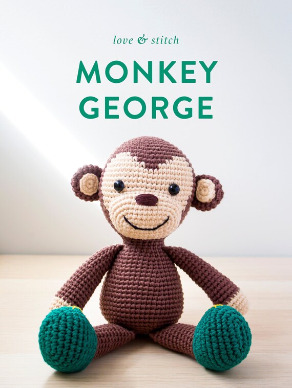 Crochet Monkey Pattern / Monkey George Amigurumi Pattern / | Etsy