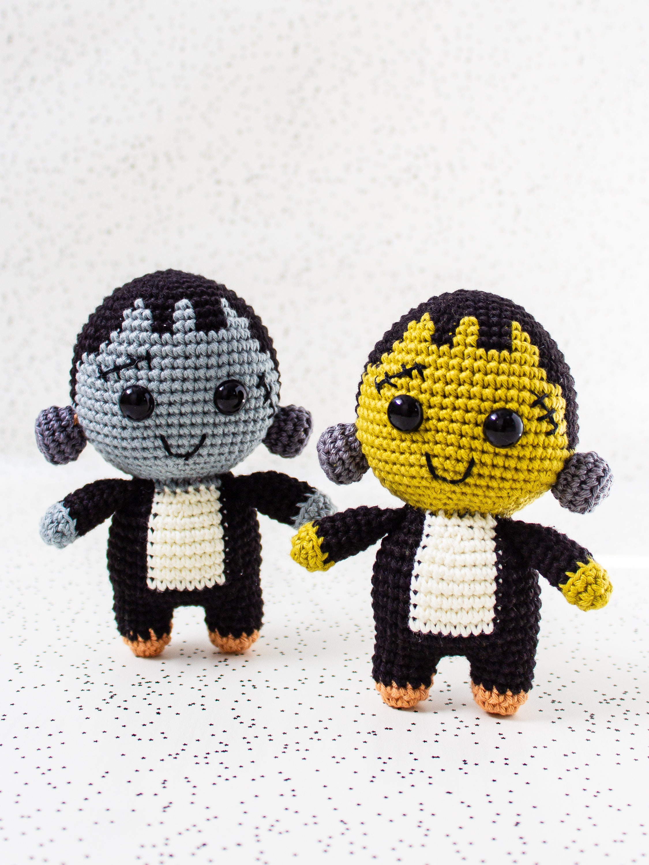 Frankenstein Crochet Pattern / Friendly Frankenstein / | Etsy