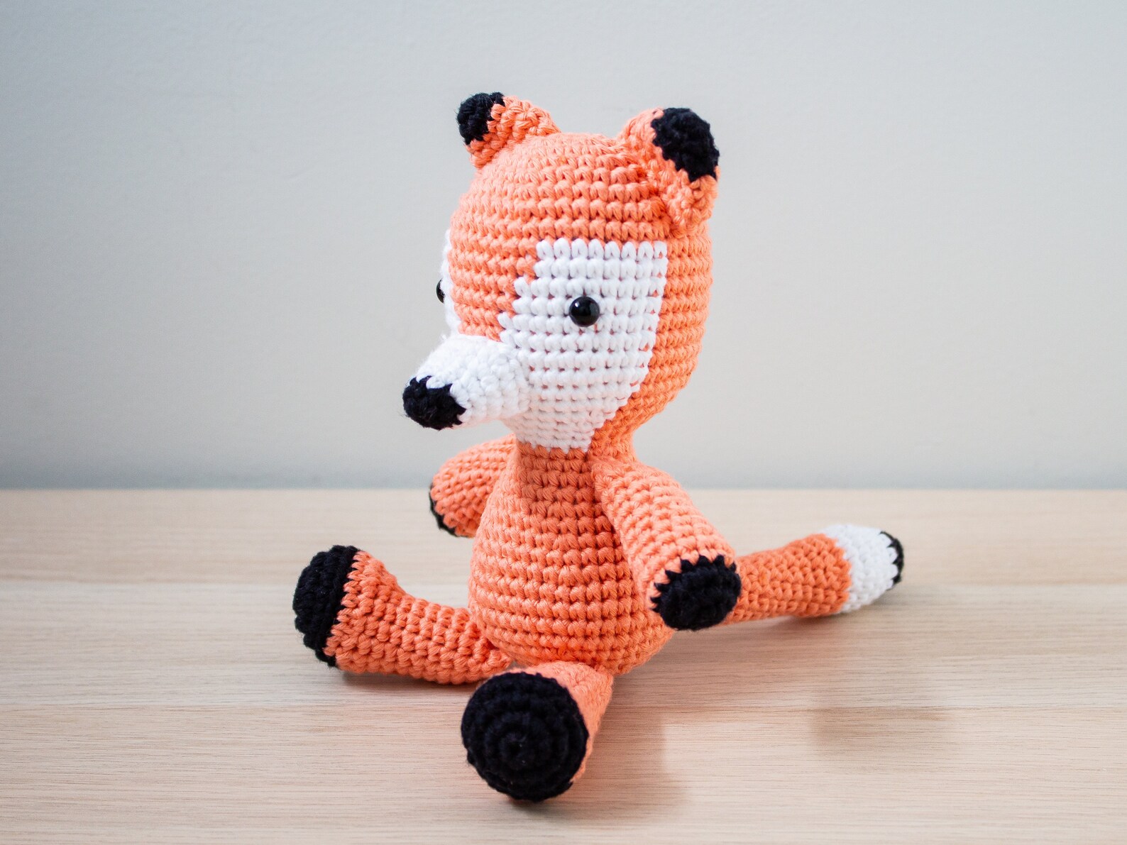 Franklin the Fox Crochet Pattern / Pink Fox Crochet / Crocheted Baby ...