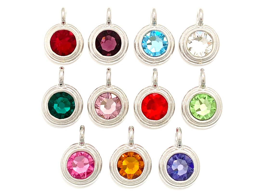 Rhodium Plated Bezel With SS34 Crystal. (1 Piece), Tierracast® Lead ...