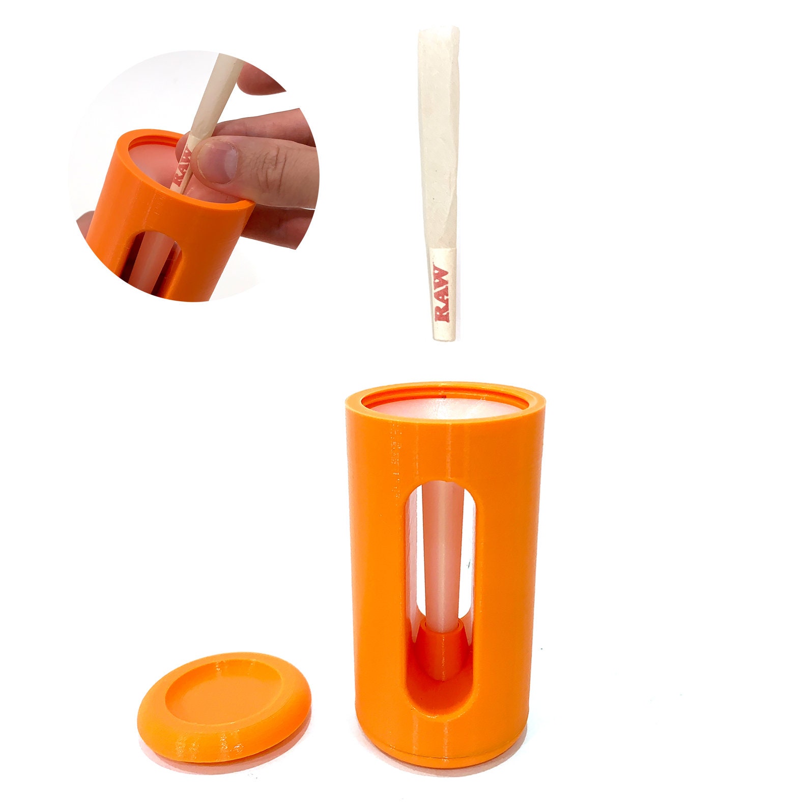 Cone Case Eco Friendly Preroll Filler, Joint Roller, Raw Cone Stuffer ...