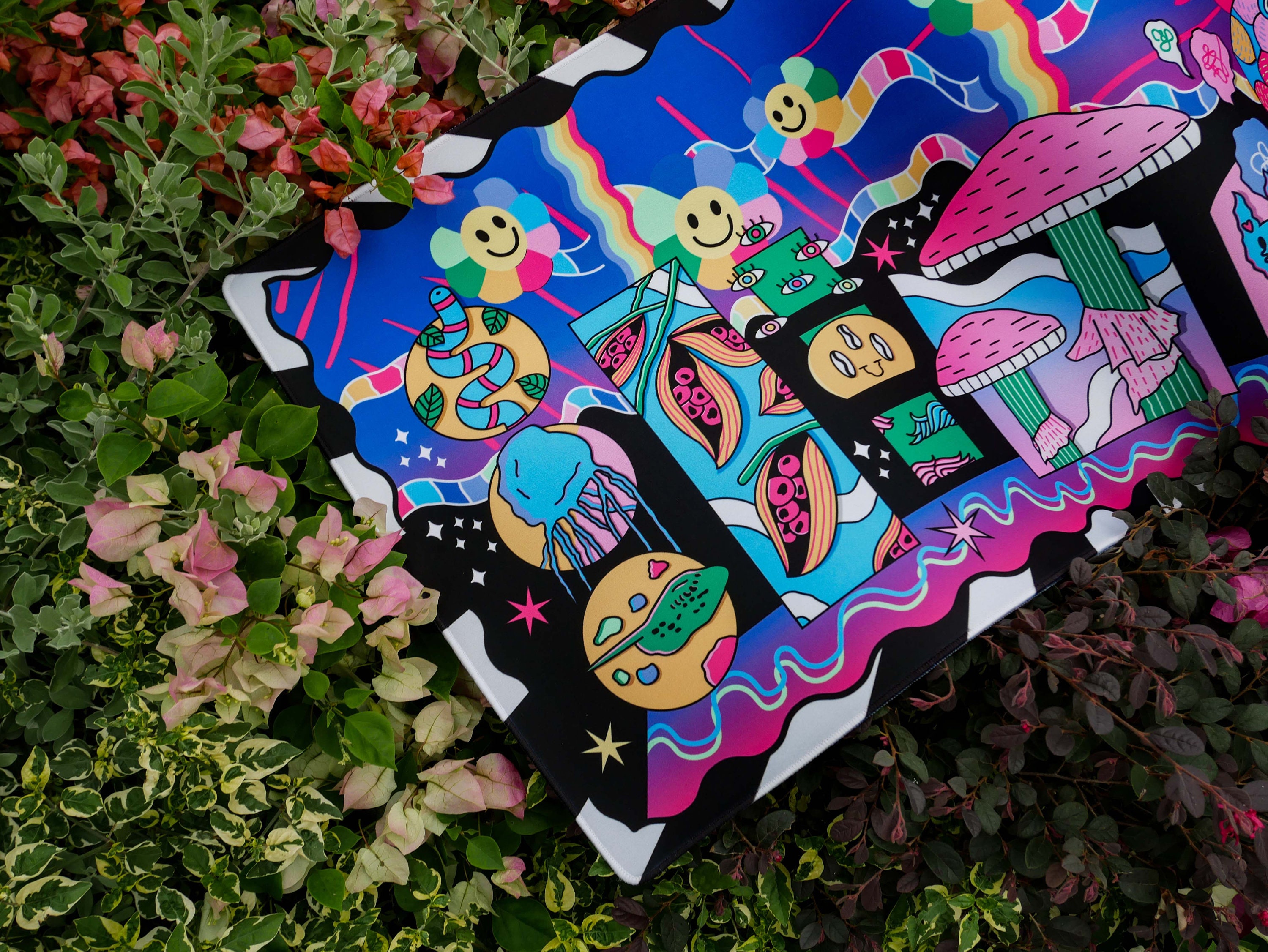 Poison Psychedelic Gaming Desk Mat - Etsy