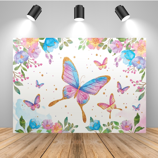 Butterfly Backdrop - Etsy