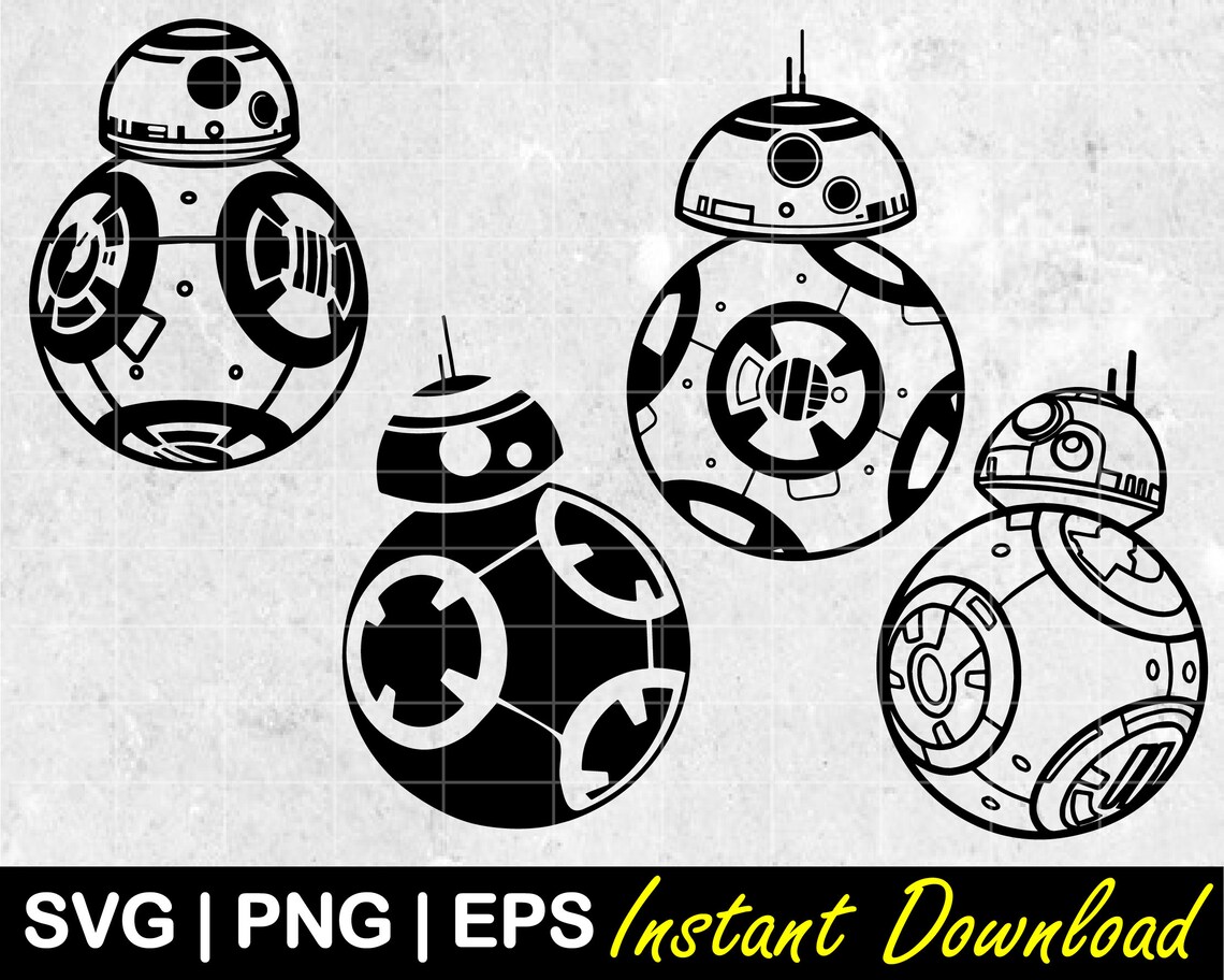 BB8, BB 8, BB -8 Star Wars, Bundle, Vacation, Theme Parks, Clipart ...