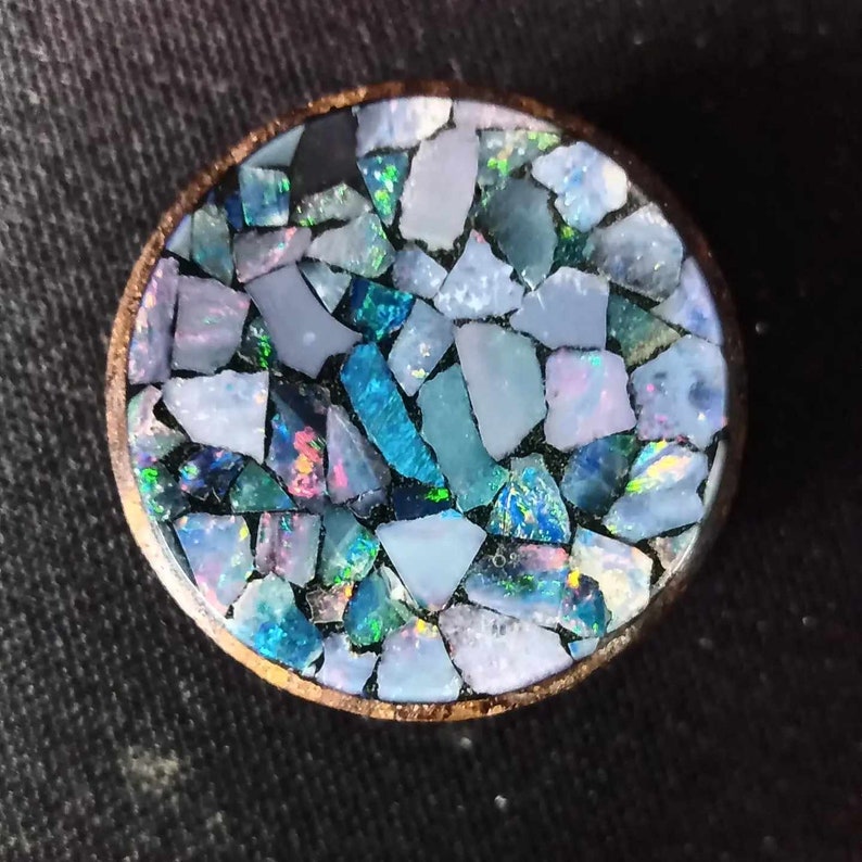 RARE Real Australian Boulder Opal Double Flared Plug - All Sizes ...