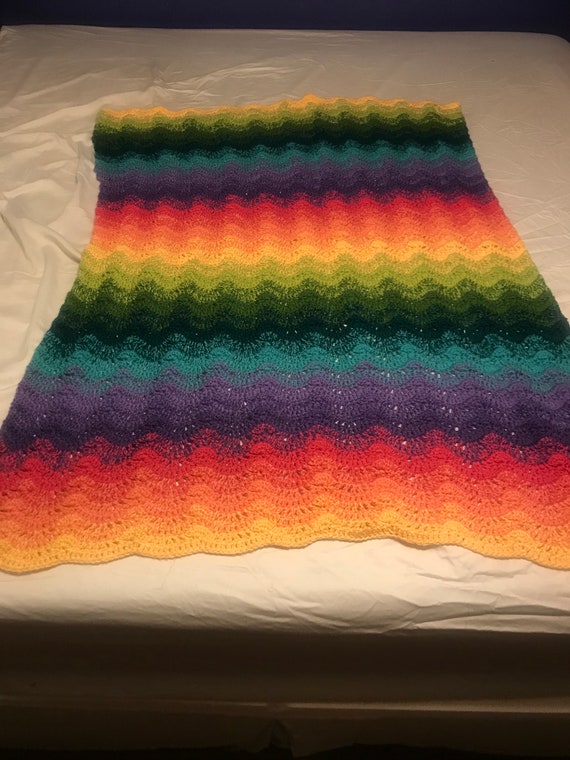 Rainbow Shade Ripple northern Lights | Etsy