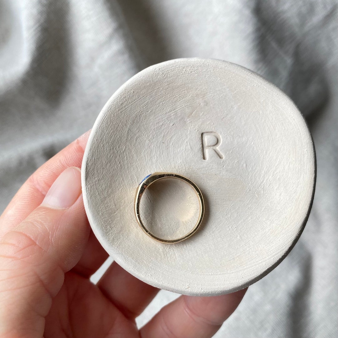 Personalized Ring Dish Engagement Ring Dish Engagement Gifts Newlyweds ...