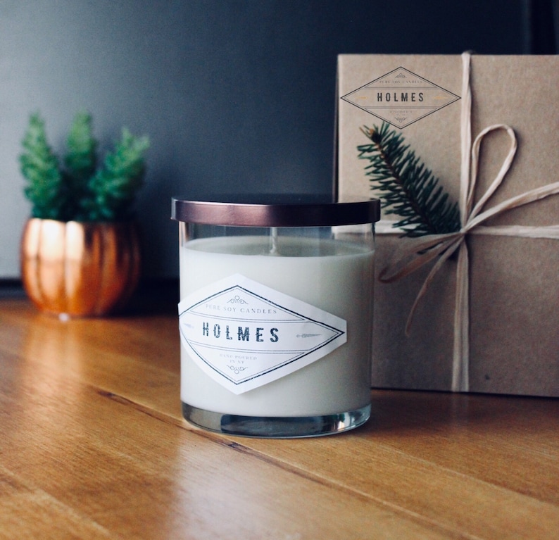 8 Oz Soy Candle Rugged Man Scented Candles 8 Oz Candle 100 Soy Soy