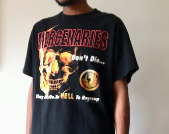 Mercenaries T Shirt - Etsy