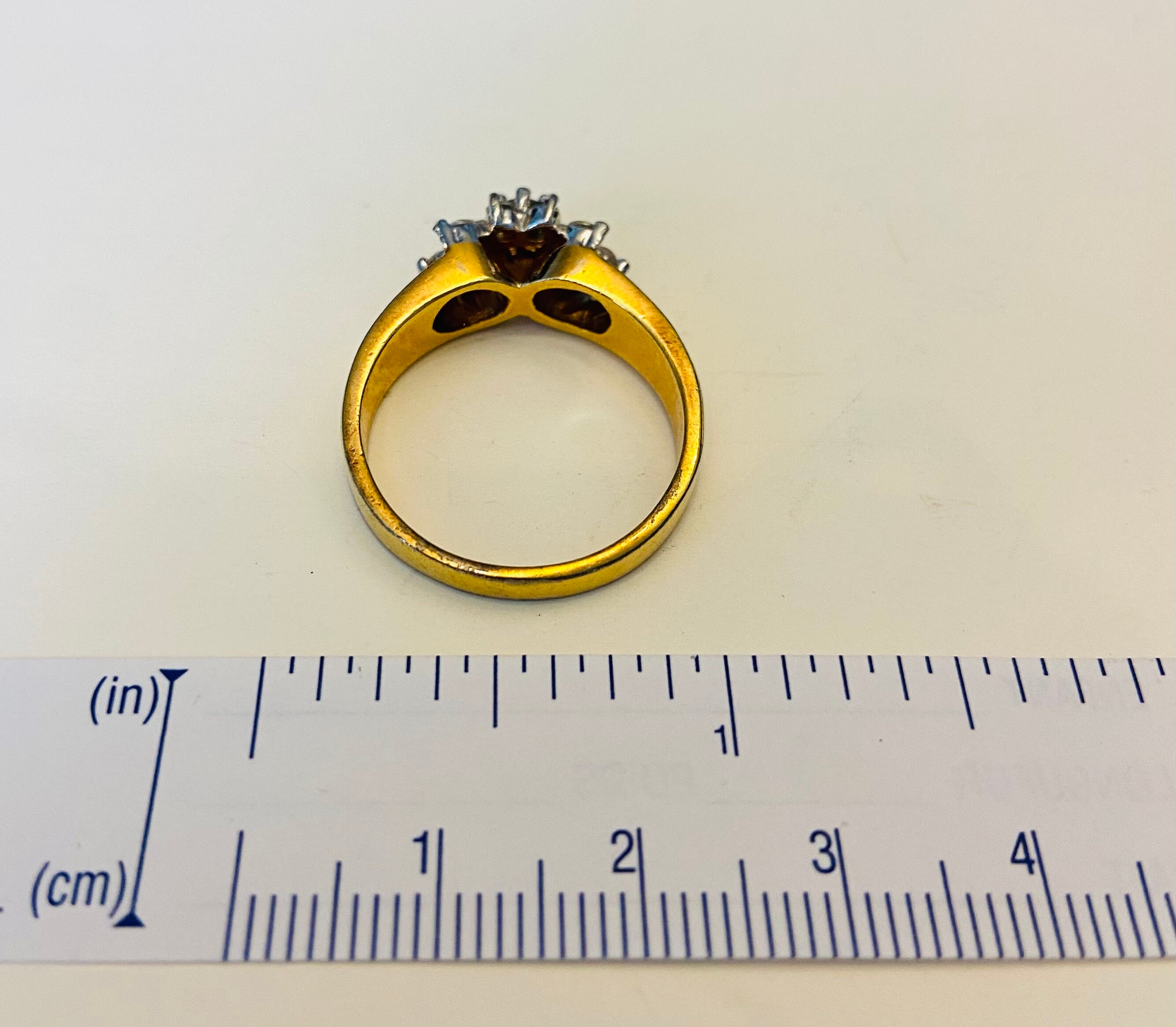 Vintage RSC Sterling Silver 14K Gold Filled Cubic Zirconia Churumbela ...