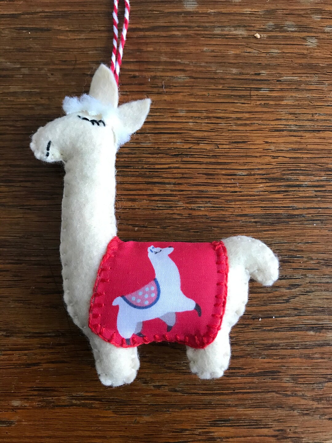 Llama Decorations, Felt Ornaments, Felt Decoration, Llama Lover, Llama ...